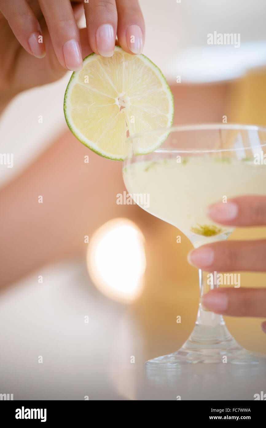 Woman holding cocktail drink alcohol hi-res stock photography and ...