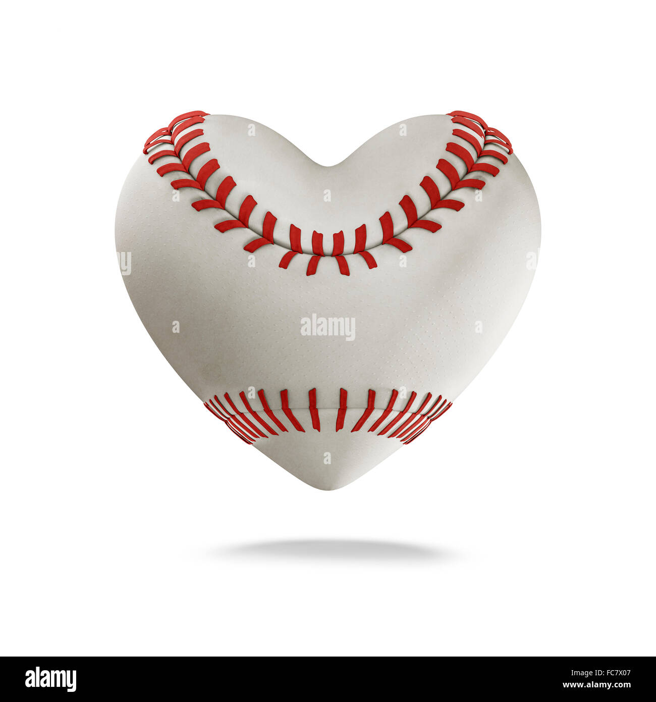 Heart Shaped Baseball