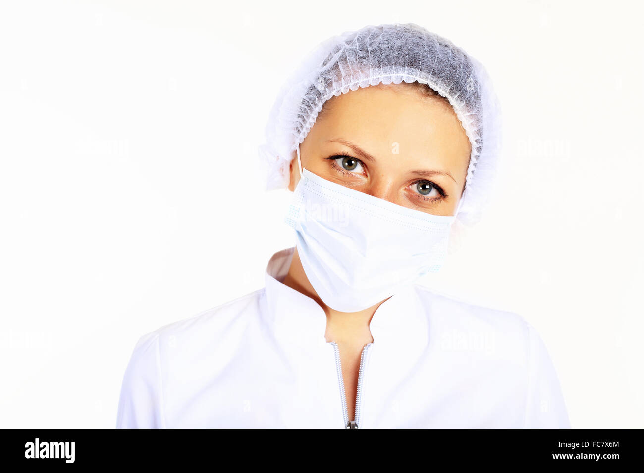 With doctor wearing face mask Cut Out Stock Images & Pictures - Alamy