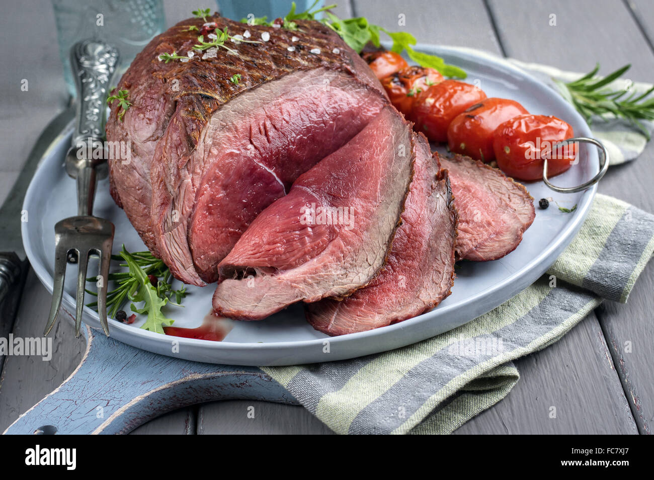 Haunch of Venison Stock Photo - Alamy