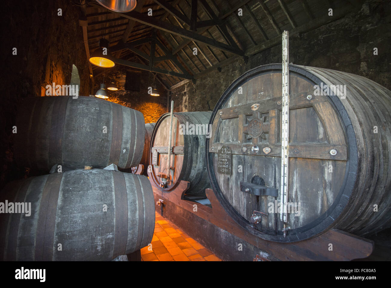 EUROPE PORTUGAL PORTO PORT WINE CELLAR Stock Photo - Alamy