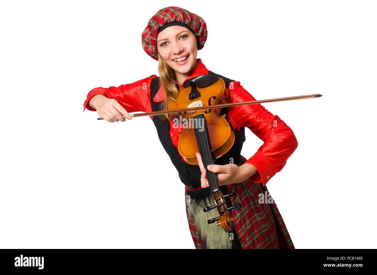 Musical violin irish fiddler celtic hi-res stock photography and images ...