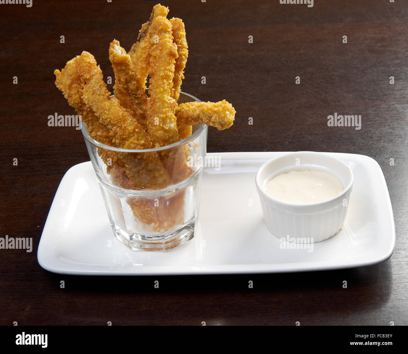 crunchy fish sticks Stock Photo - Alamy