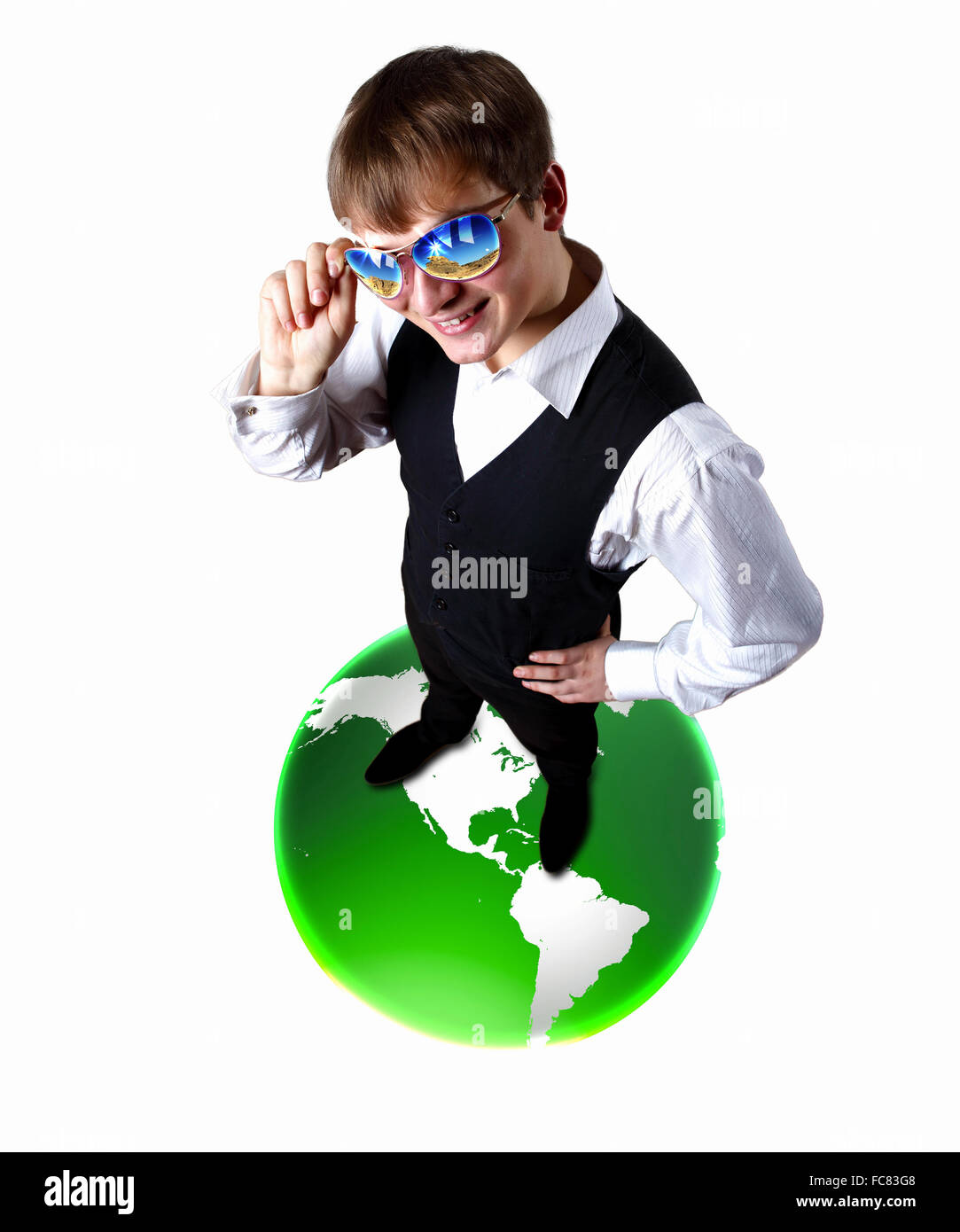 Planet earth model hi-res stock photography and images - Alamy