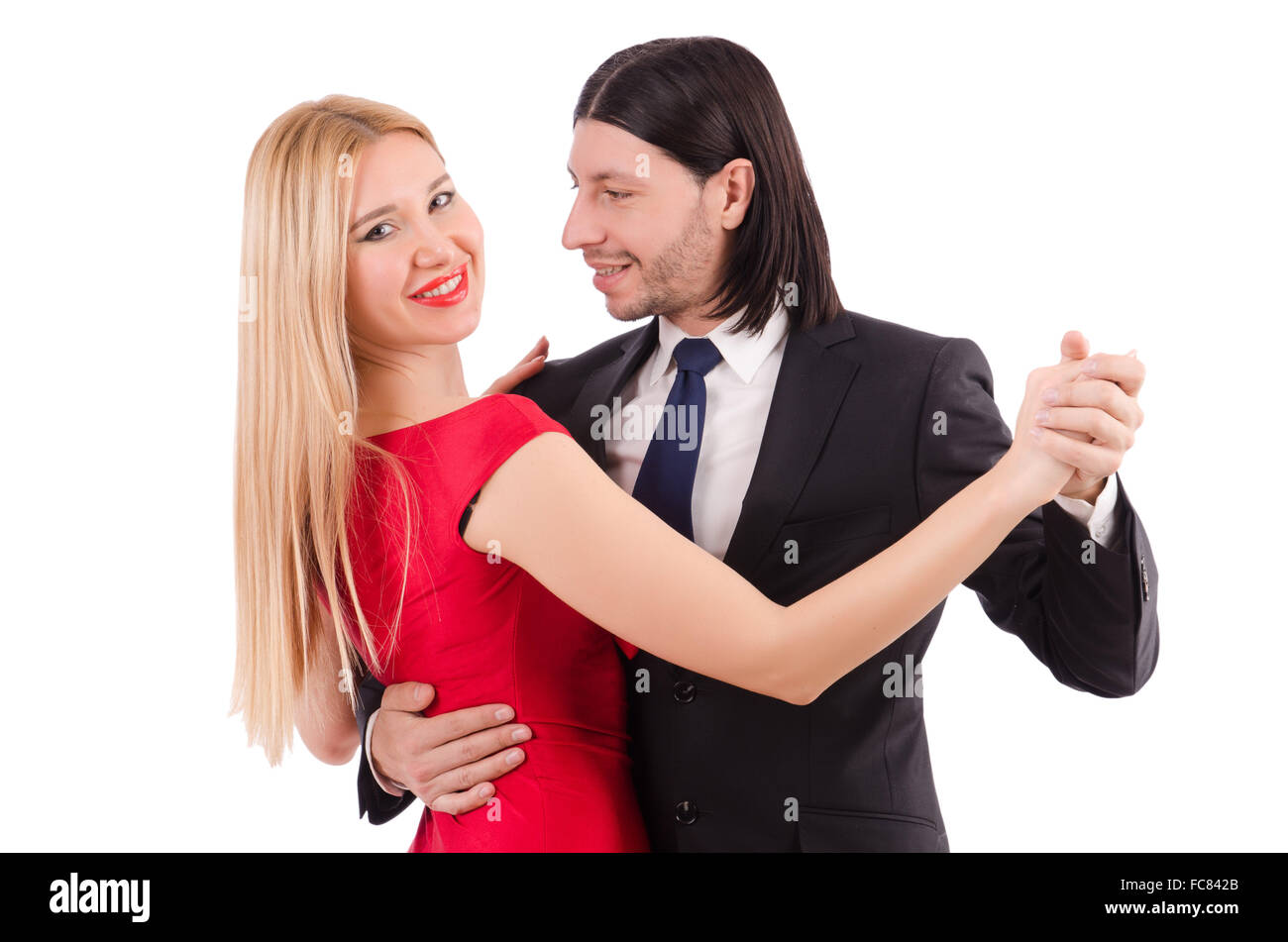 Pair isolated on the white background Stock Photo - Alamy