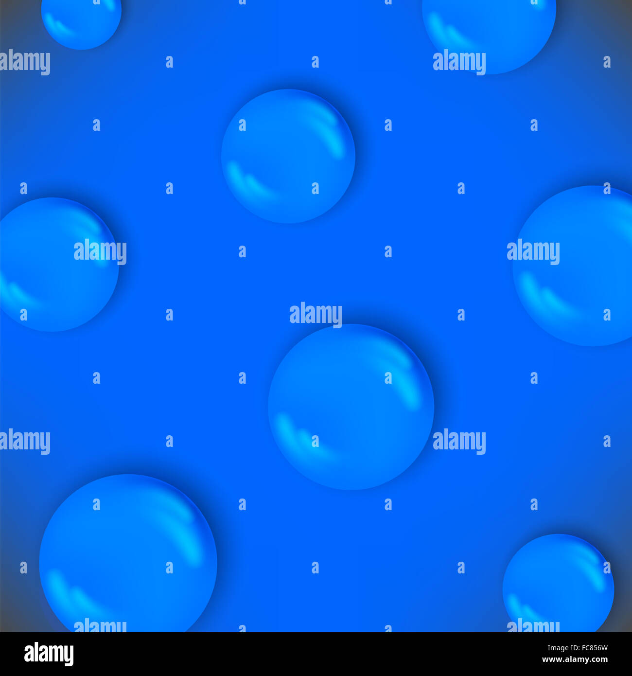 Set of Water Drops Stock Photo - Alamy