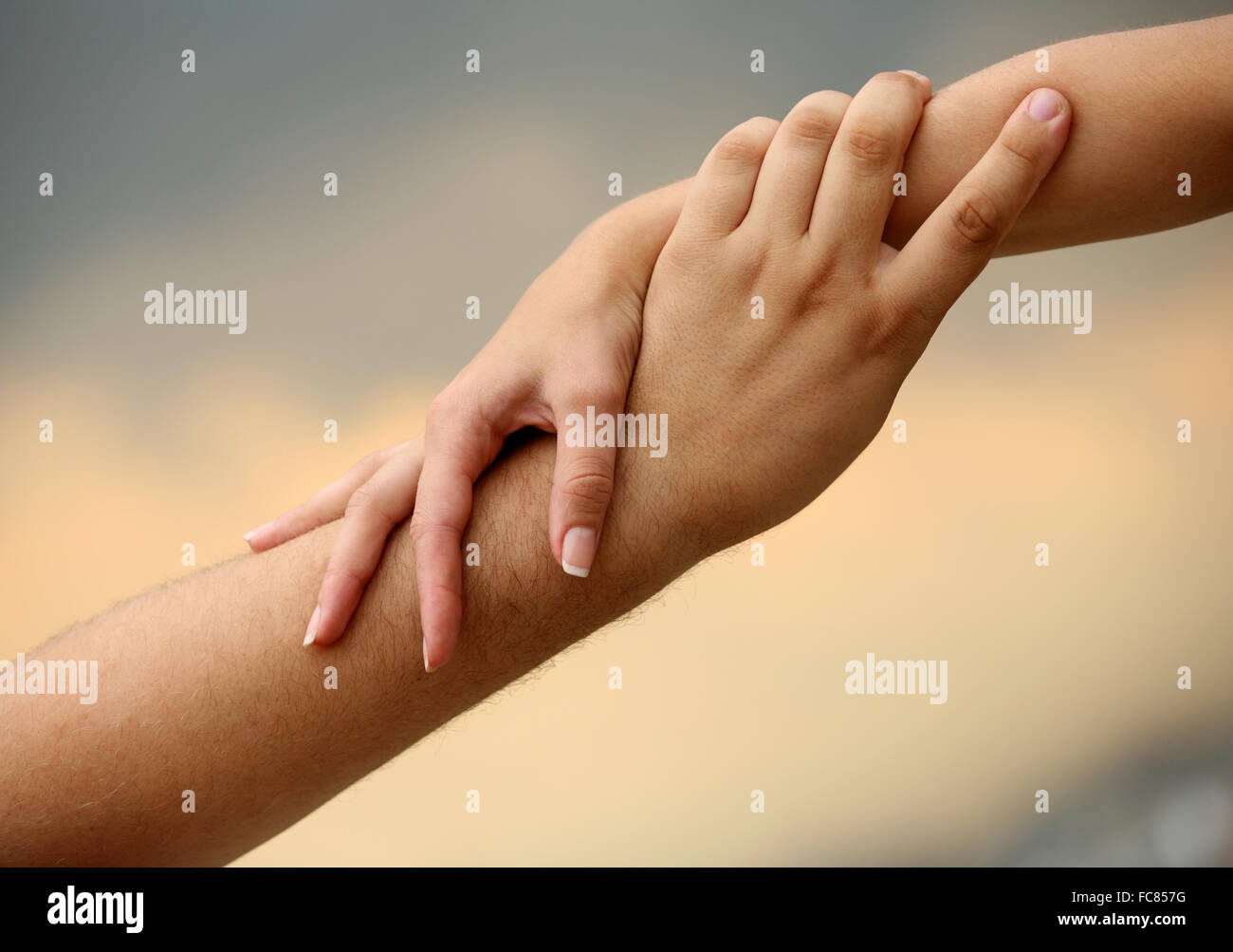 Helping guide hi-res stock photography and images - Alamy