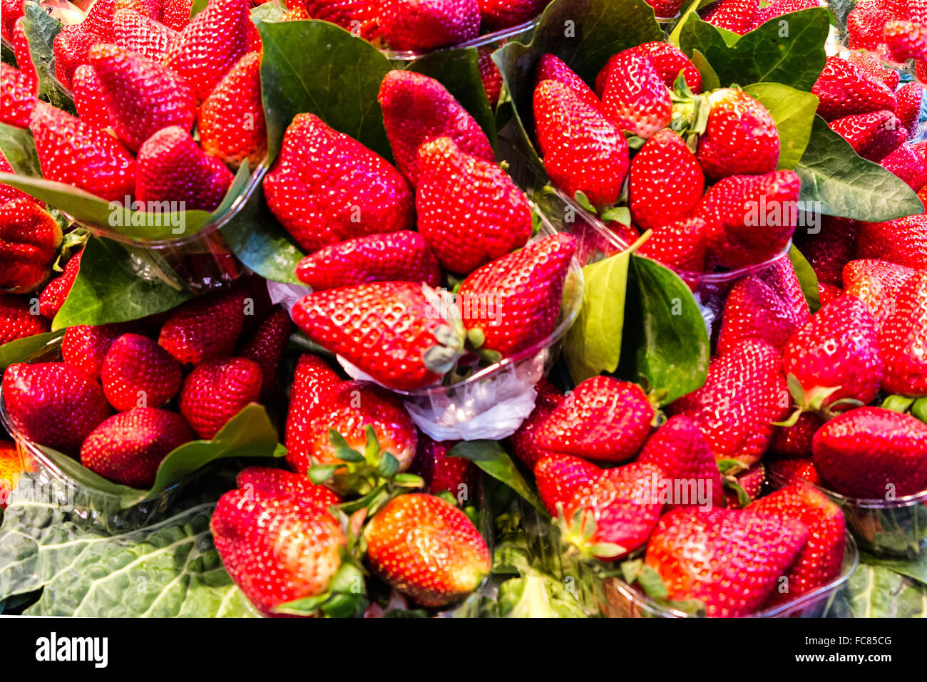 Strawberries Display High Resolution Stock Photography and Images - Alamy