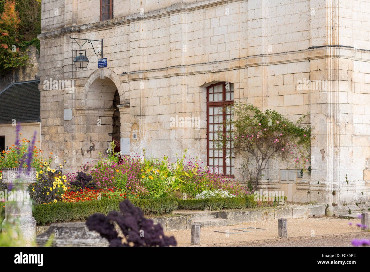 Brantome Abbey, Brantome, Loire Valley, France Stock Photo - Alamy