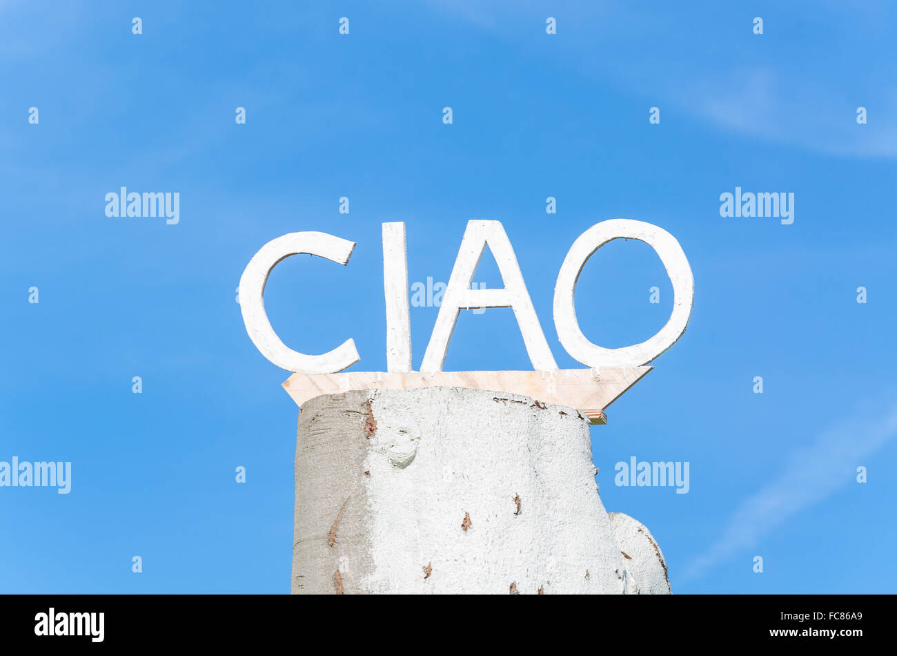 Ciao hi-res stock photography and images - Alamy