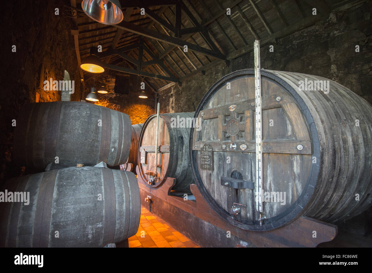 EUROPE PORTUGAL PORTO PORT WINE CELLAR Stock Photo - Alamy