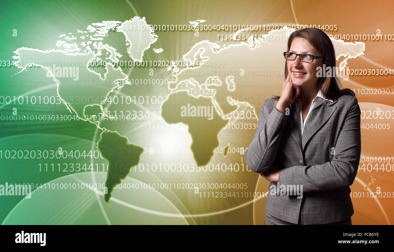 Image of global technology and internet communication Stock Photo - Alamy