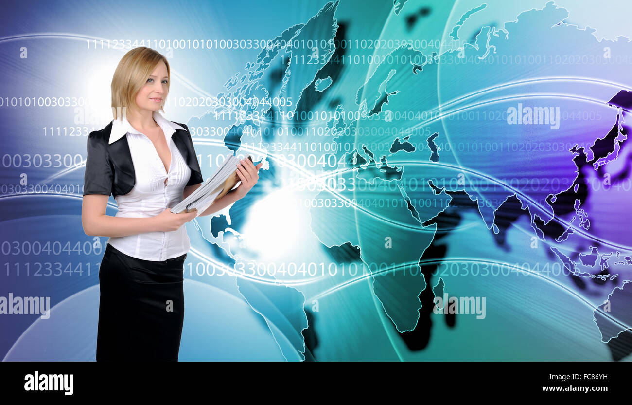 Image of global technology and internet communication Stock Photo - Alamy
