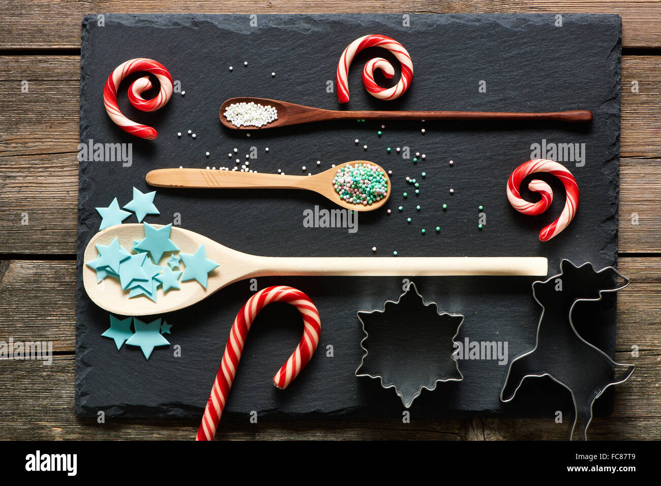 Sugar sprinkle dots Stock Photo - Alamy