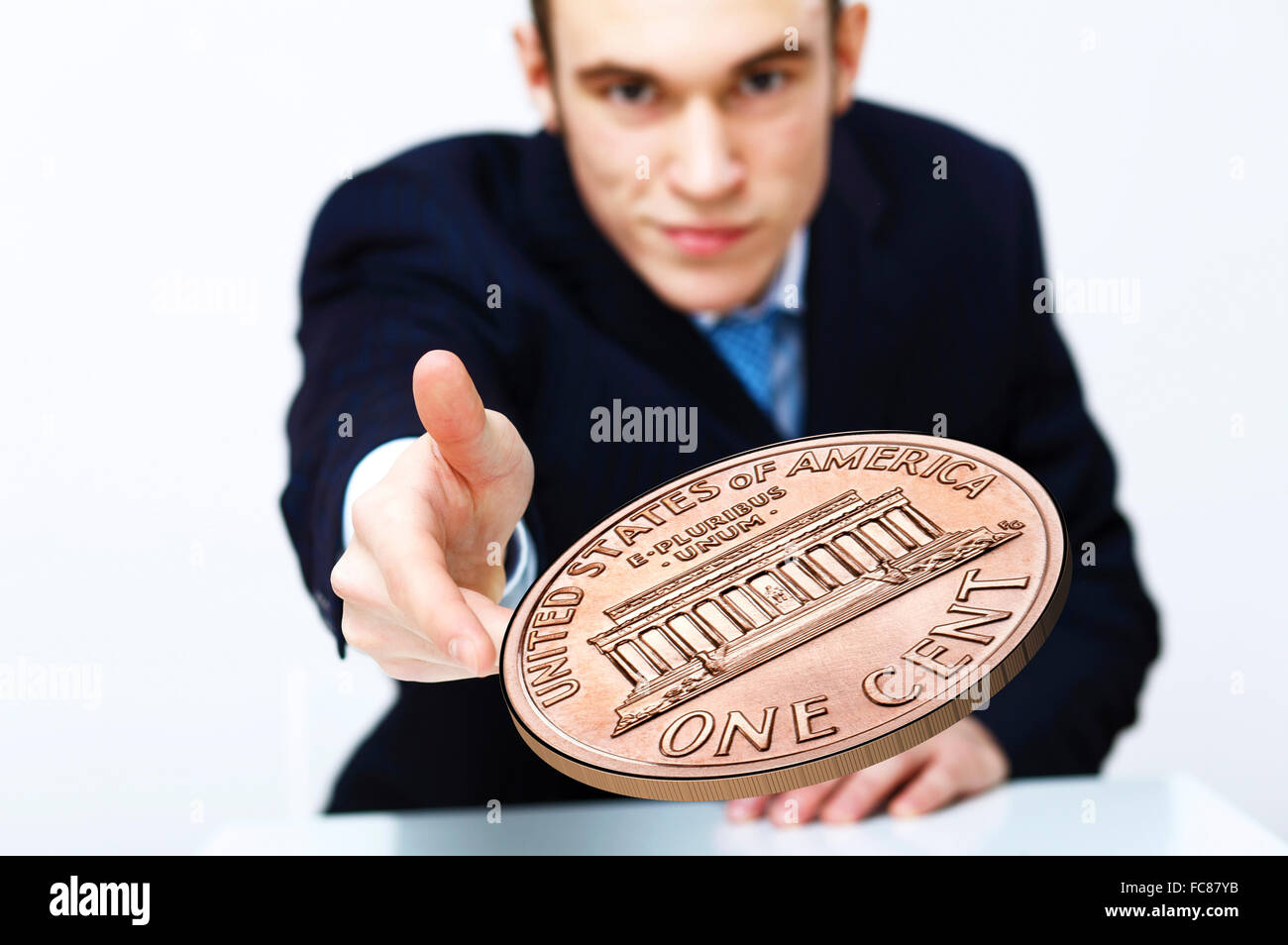 Person throwing a coin as symbol of risk and luck Stock Photo - Alamy