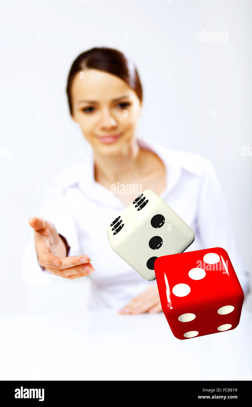 Flying Dice High Resolution Stock Photography and Images - Alamy