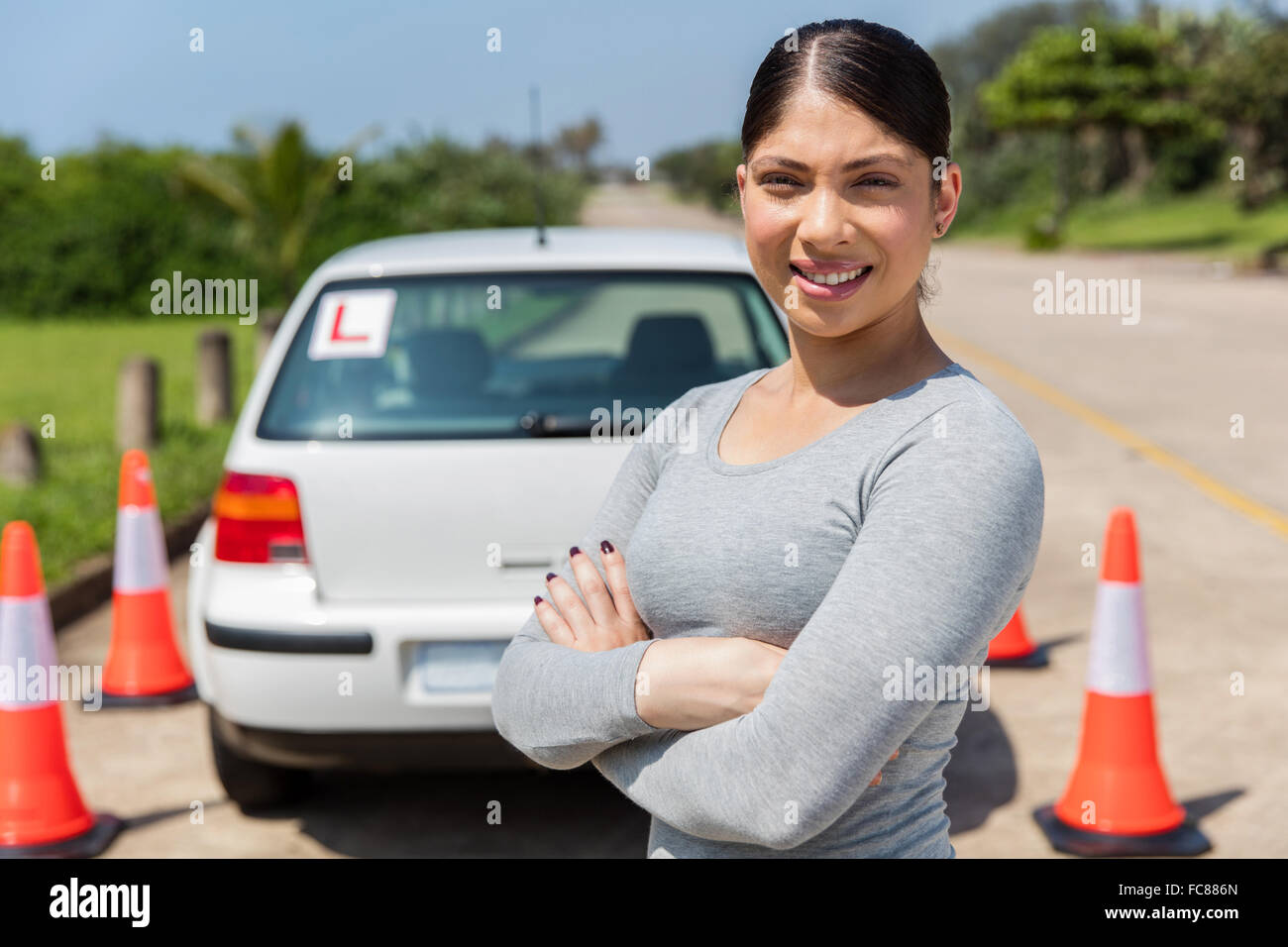 Student driver hi-res stock photography and images - Alamy