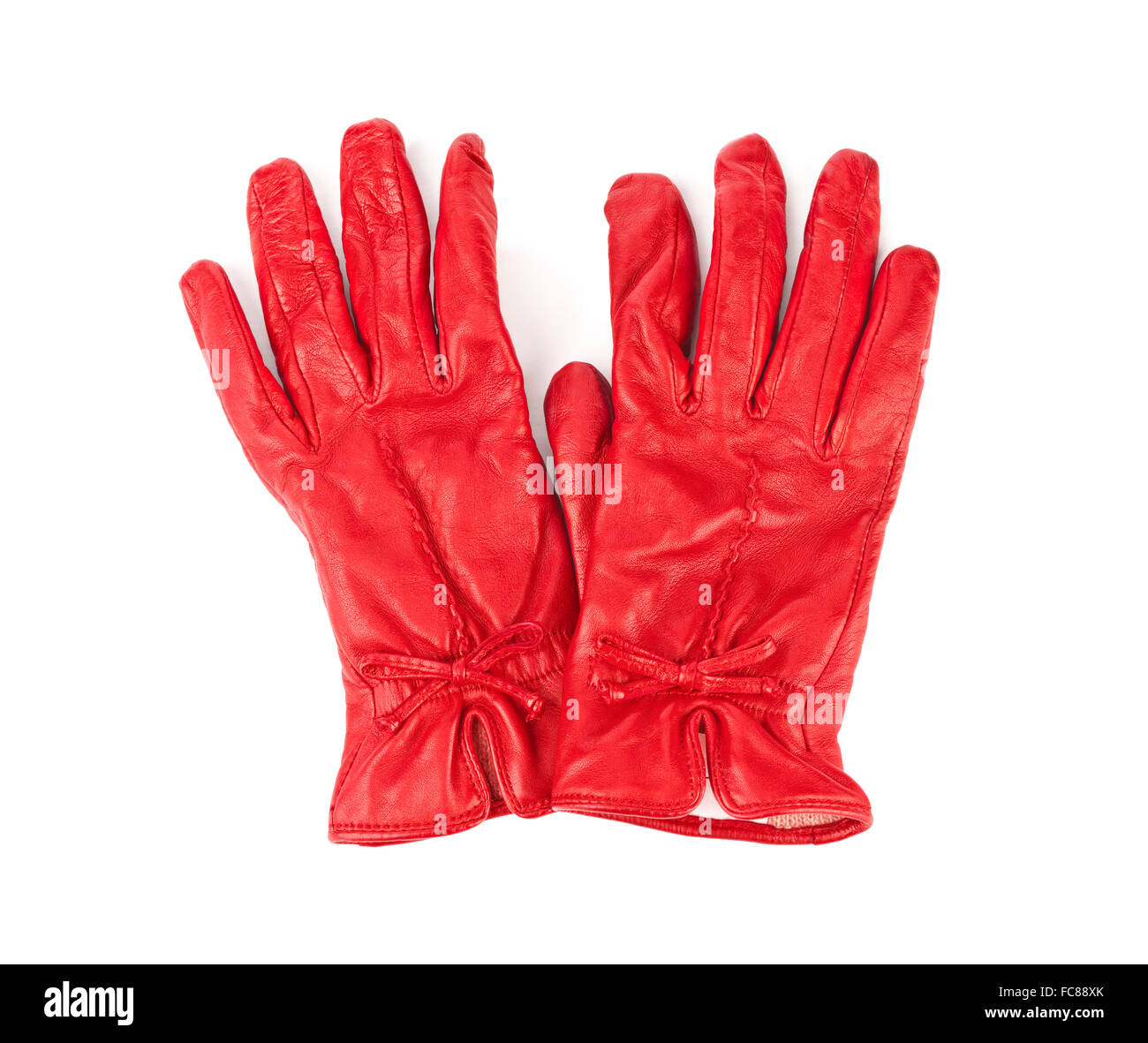 Luxury leather gloves Cut Out Stock Images & Pictures - Alamy
