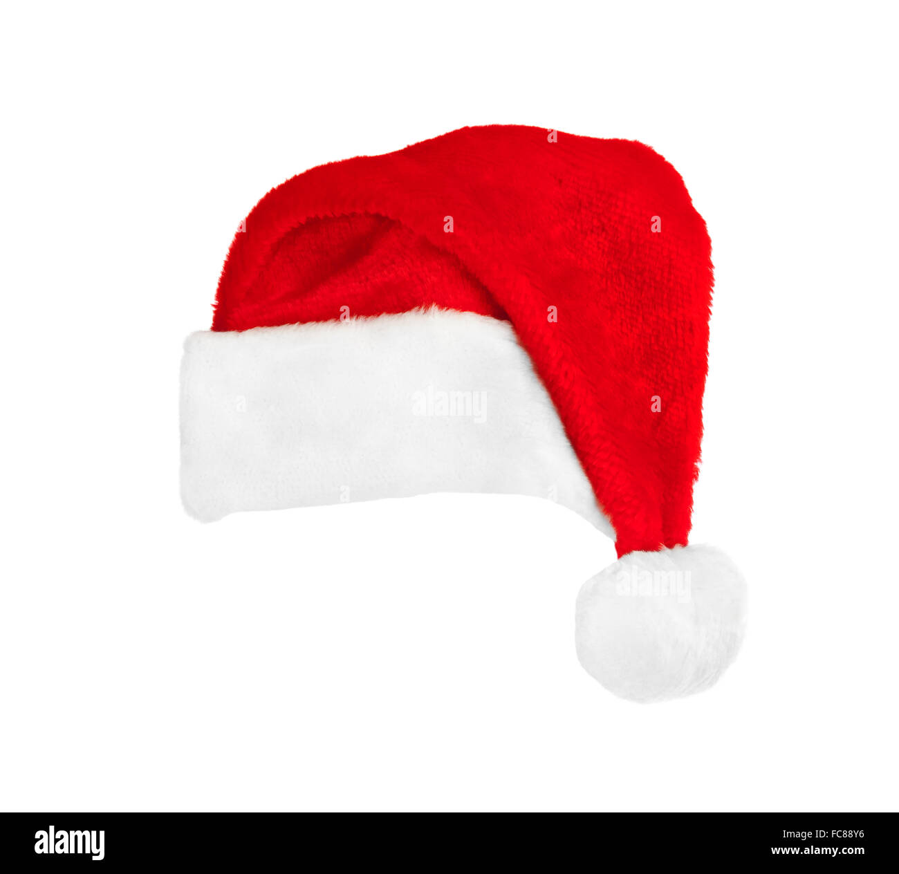 Santa Claus red christmas hat Stock Photo - Alamy