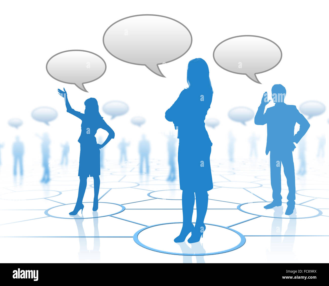 Social models Cut Out Stock Images & Pictures - Alamy