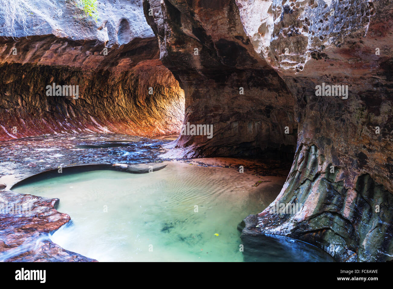 Canyon in Zion Stock Photo - Alamy