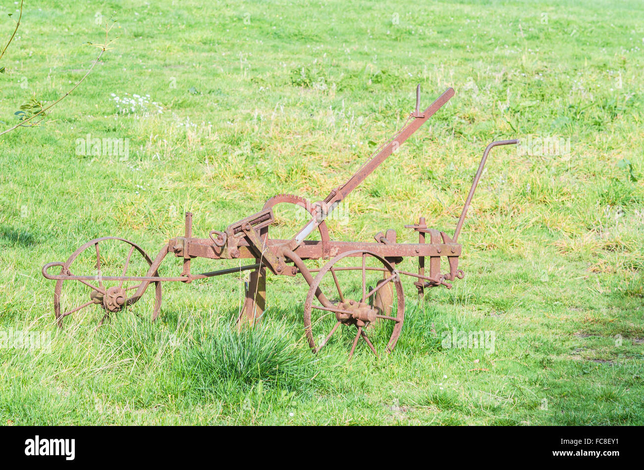 Plow ancient machine hi-res stock photography and images - Alamy