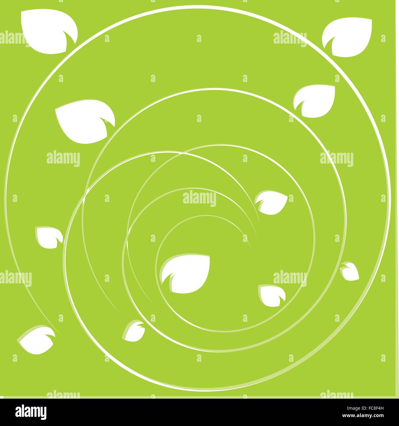 Nature tree symbol in ecology world concept illustration Stock Vector ...