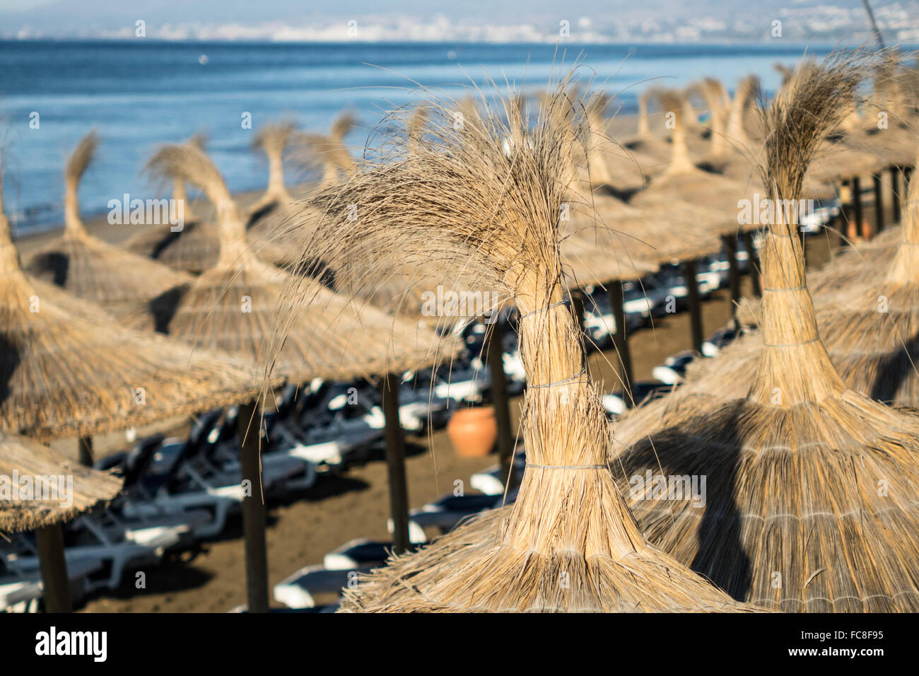 Sun shade on beach hi-res stock photography and images - Alamy