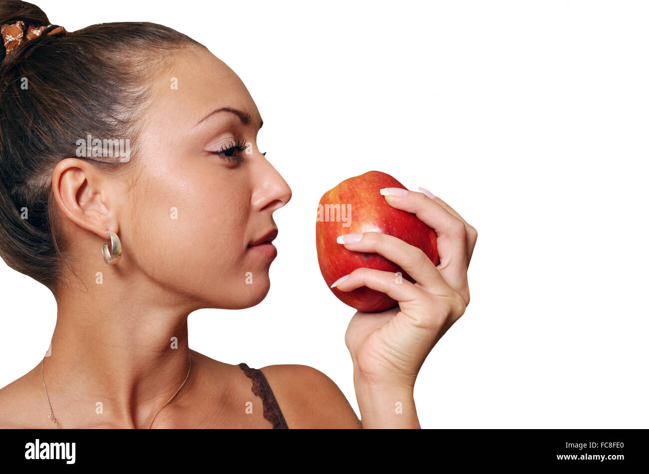 Big red lips hi-res stock photography and images - Alamy