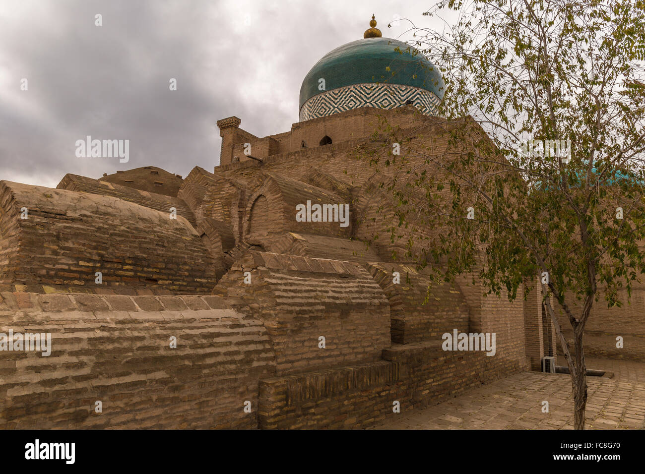 One of the best works of Khivian architecture - mausoleum of Pahlavan ...