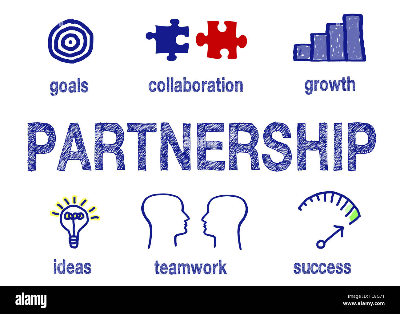 Partnership - Business Concept Stock Photo - Alamy