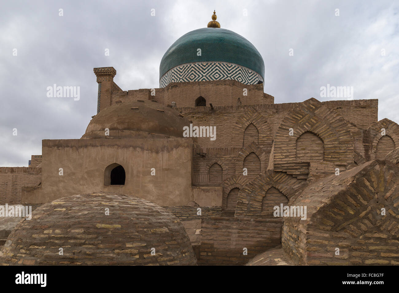 One of the best works of Khivian architecture - mausoleum of Pahlavan ...