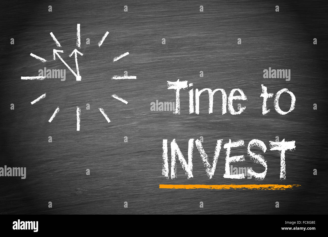 Time to invest Stock Photo - Alamy