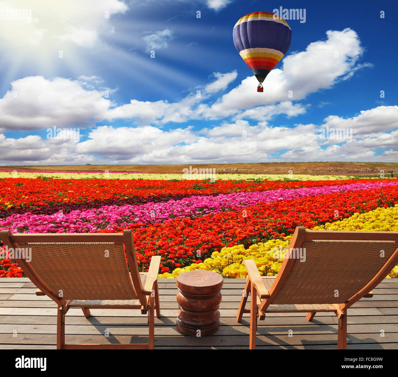 Huge balloon flies Stock Photo - Alamy