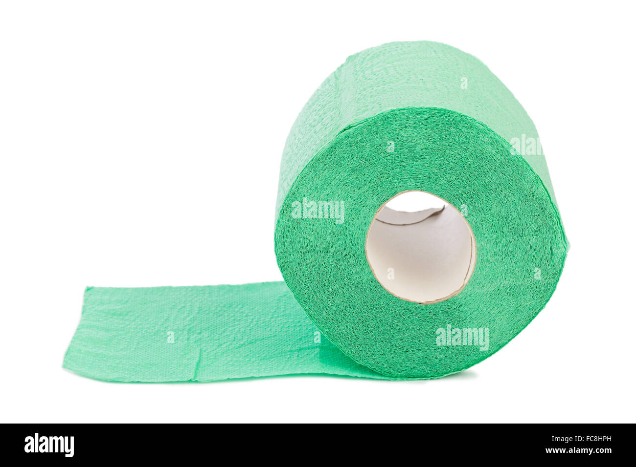 Green toilet paper Stock Photo - Alamy