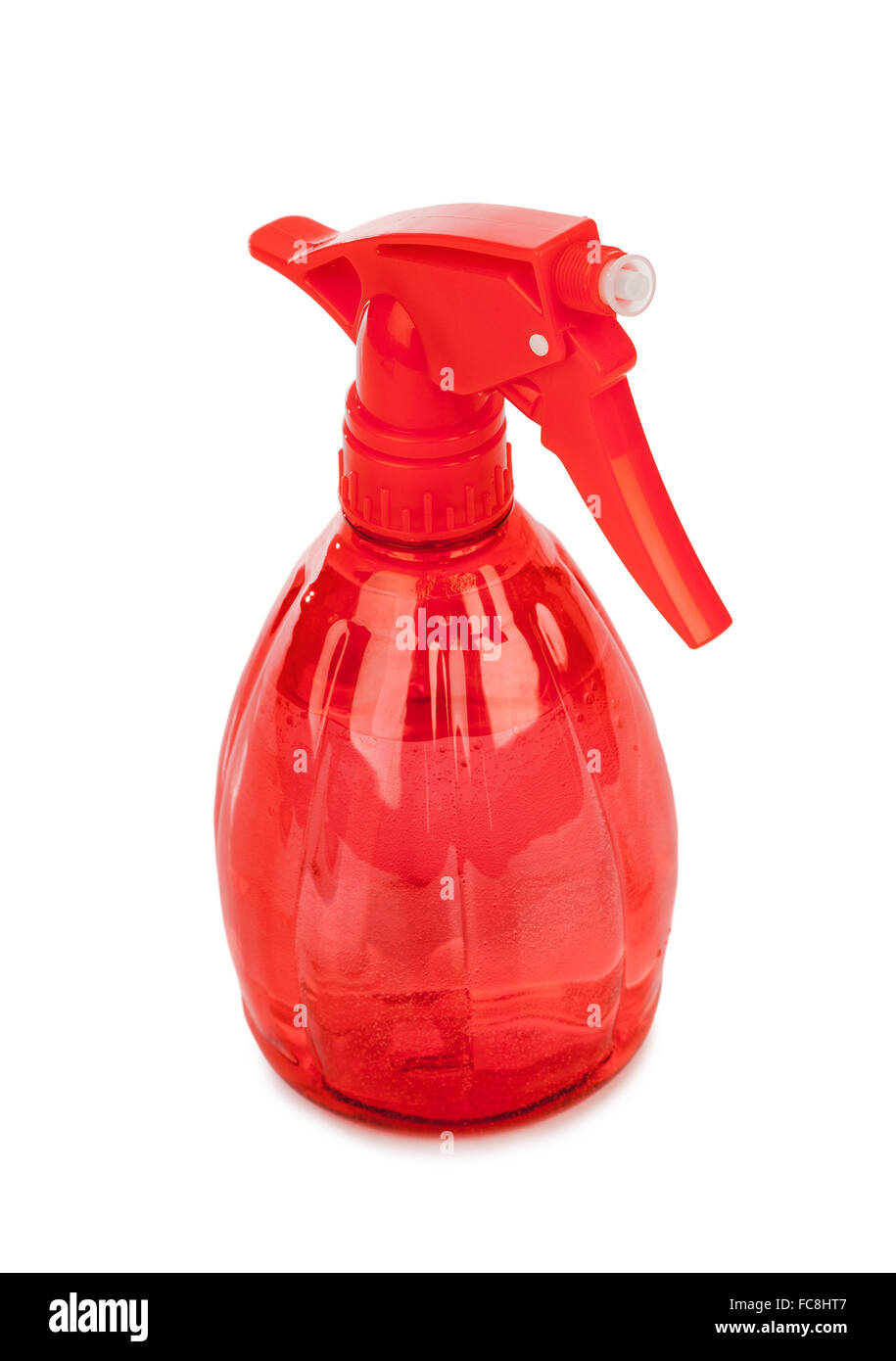 Red plastic bottle Stock Photo - Alamy