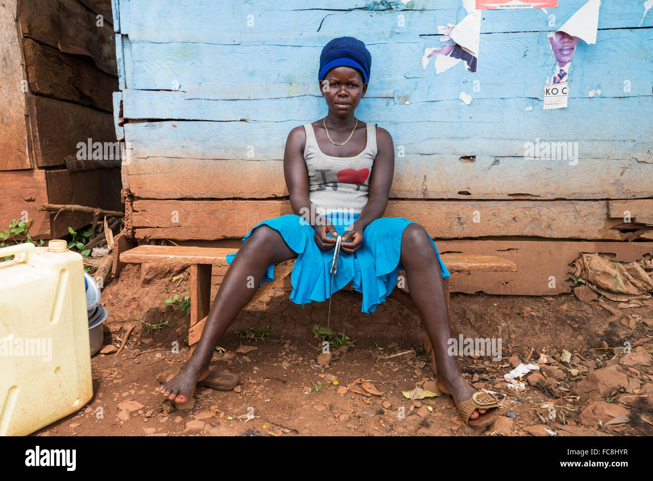 Ugandan girl hi-res stock photography and images - Alamy