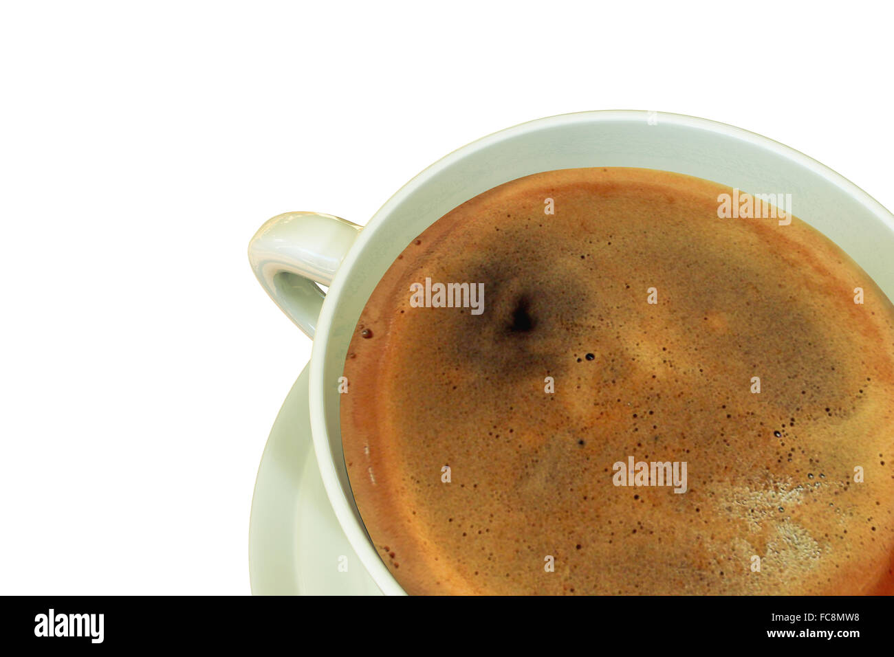 coffee cup isolated on white background Stock Photo - Alamy