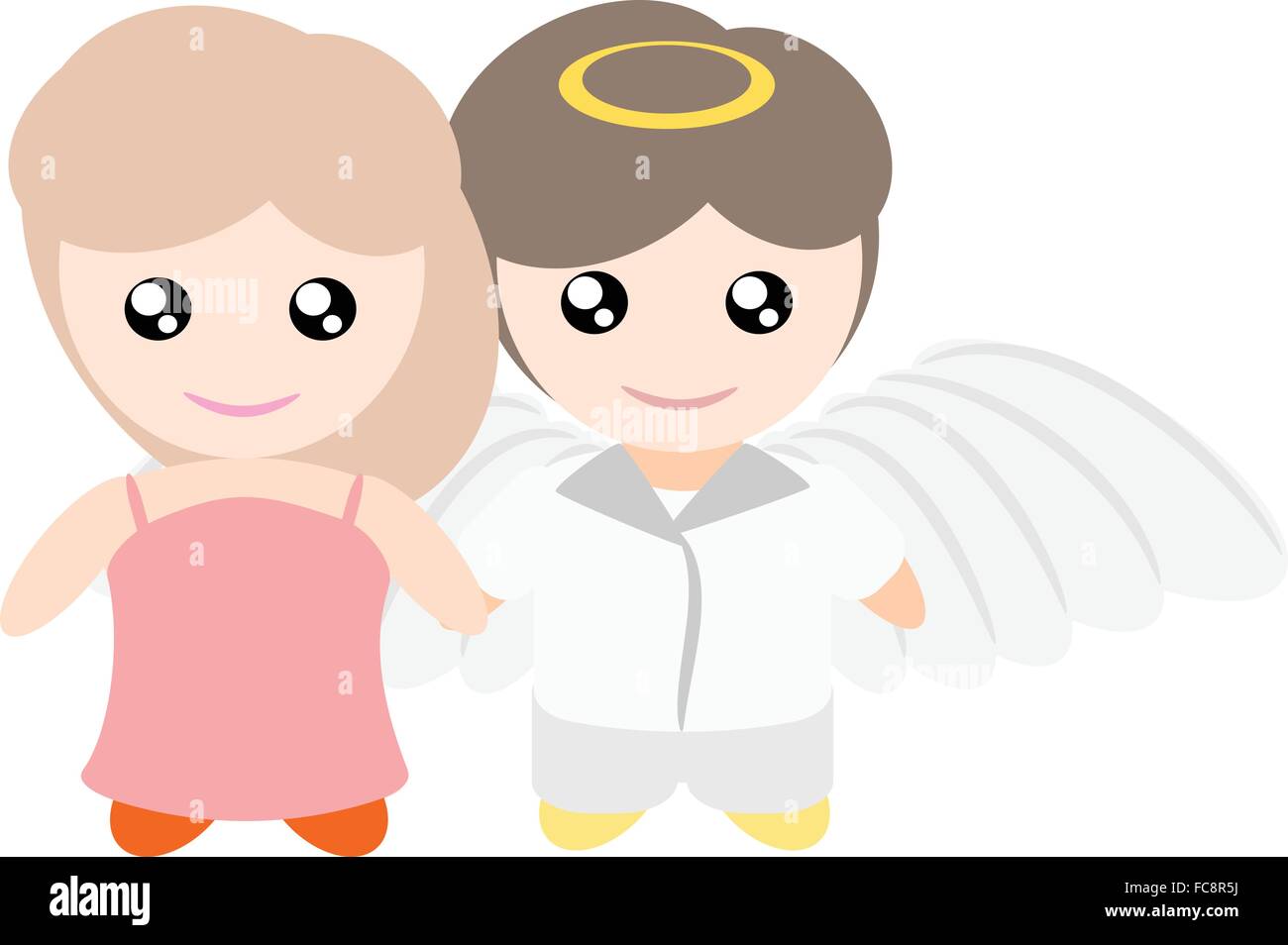 My boyfriend is angle illustration Stock Vector Image & Art - Alamy
