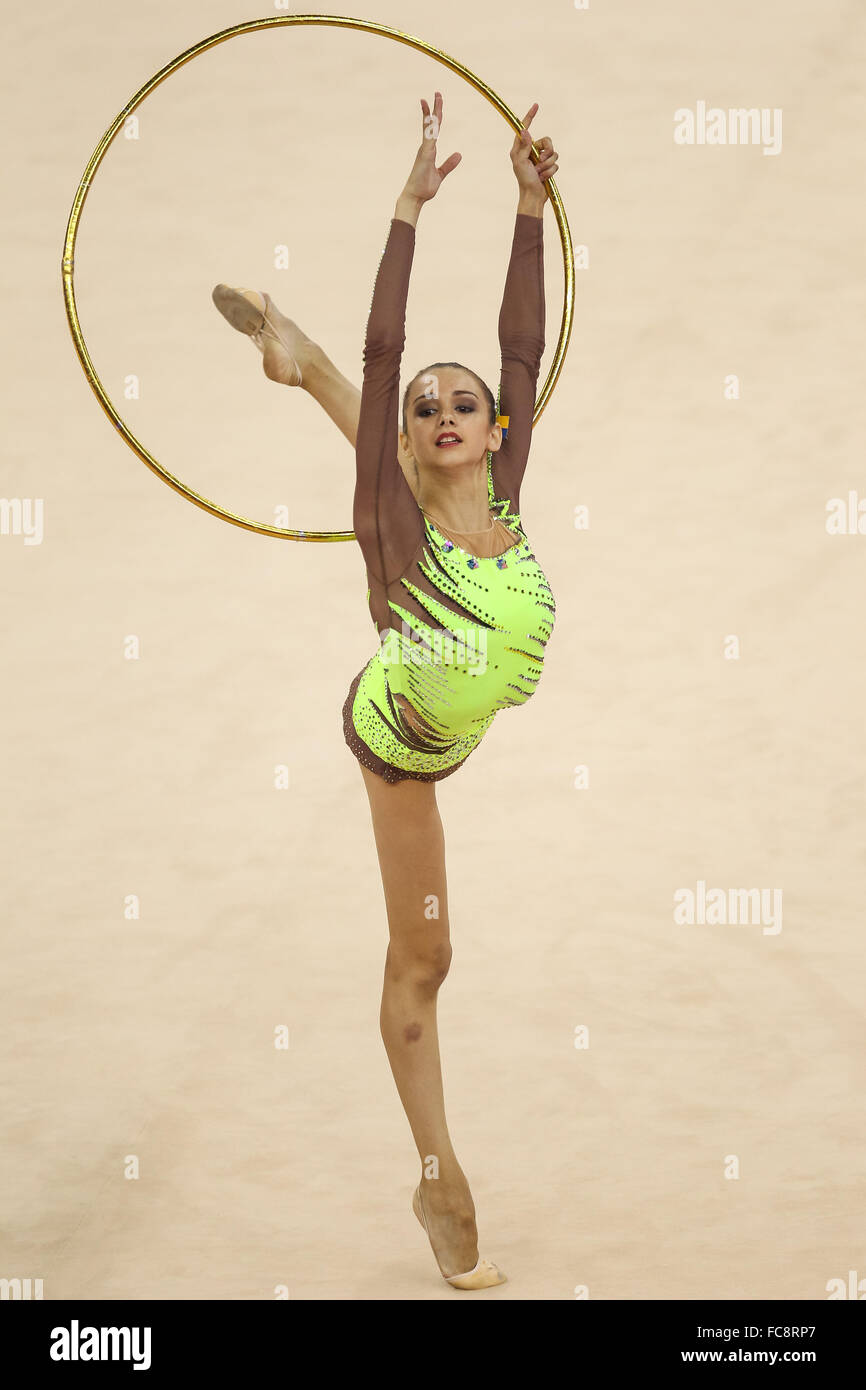 Eleonora Romanova (UKR). Women's Rhythmic Gymnastics. National ...