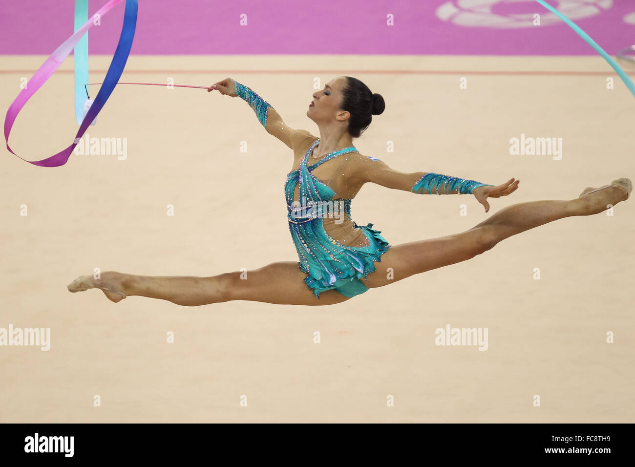 Neta Rivkin (ISR). Women's Rhythmic Gymnastics. National Gymnastics ...