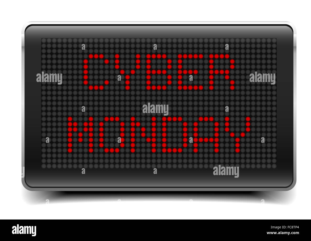 Digital info board Cut Out Stock Images & Pictures - Alamy