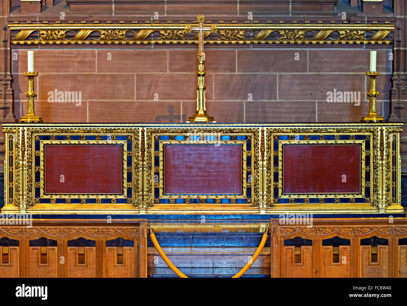 The altar of the anglican cathedral hi-res stock photography and images ...