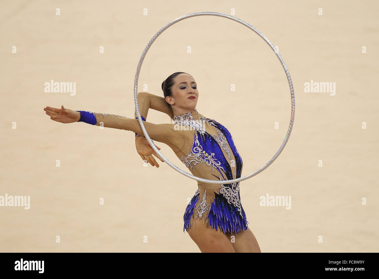 Neta Rivkin (ISR). Women's Rhythmic Gymnastics. National Gymnastics ...