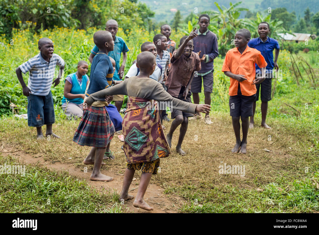 Traditional Ugandan Dance High Resolution Stock Photography and Images ...
