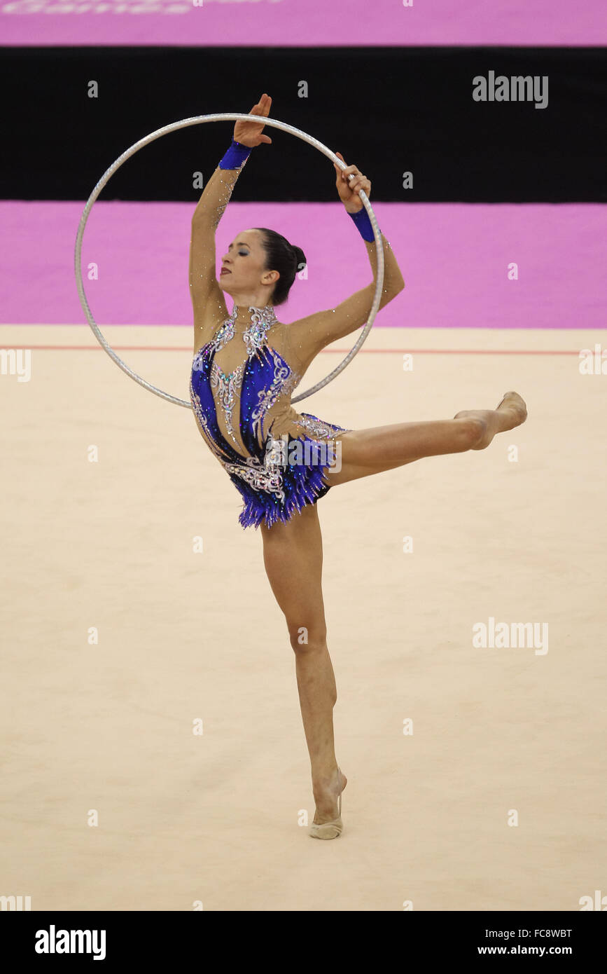 Neta Rivkin (ISR). Women's Rhythmic Gymnastics. National Gymnastics ...