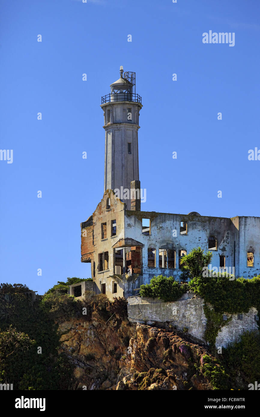 Guard tower alcatraz island hi-res stock photography and images - Alamy