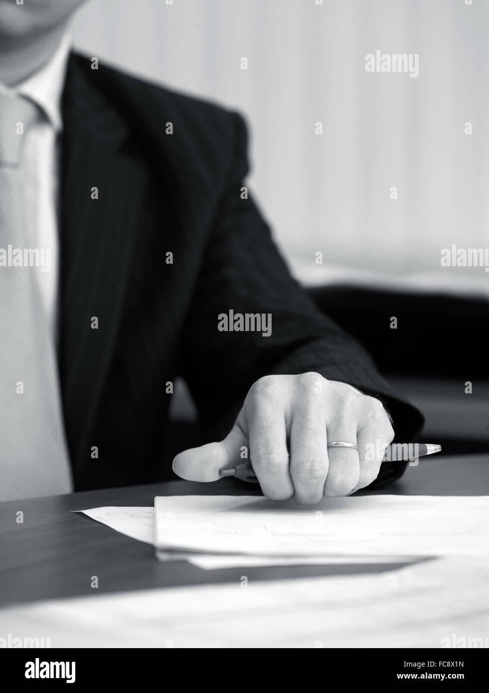 Hand of the businessman Stock Photo - Alamy