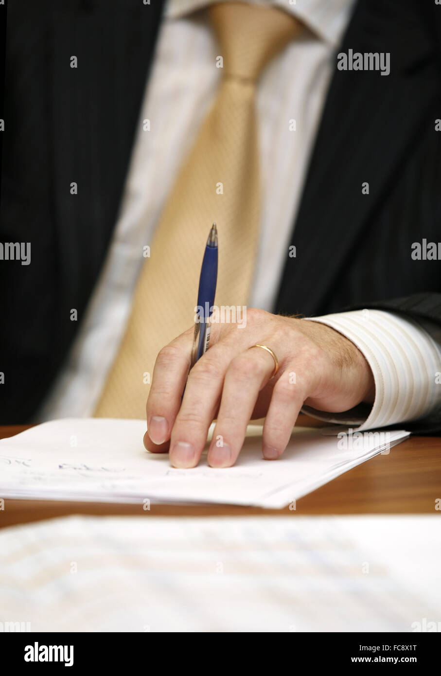 Hand of the businessman Stock Photo - Alamy