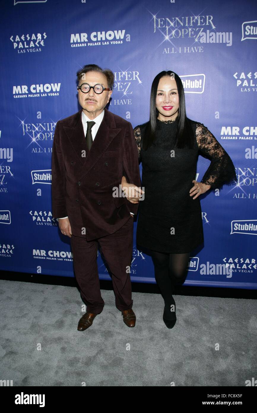 Las Vegas, NV, USA. 20th Jan, 2016. Michael Chow, Eva Chow at the after ...